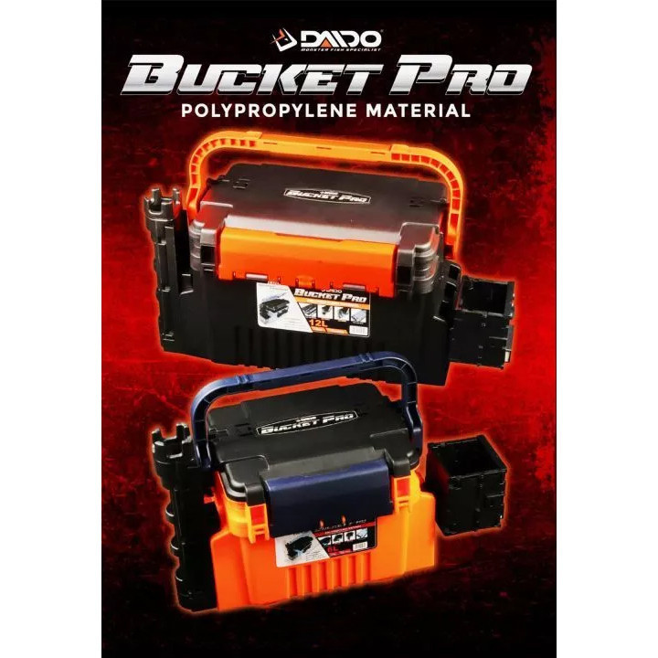 Jual Box Kotak Tackle Pancing DAIDO BUCKET PRO (6L / 12L / 28L / 35L ...