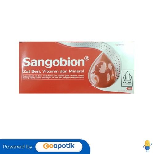 Jual Sangobion Box Isi 250 Kapsul | Shopee Indonesia