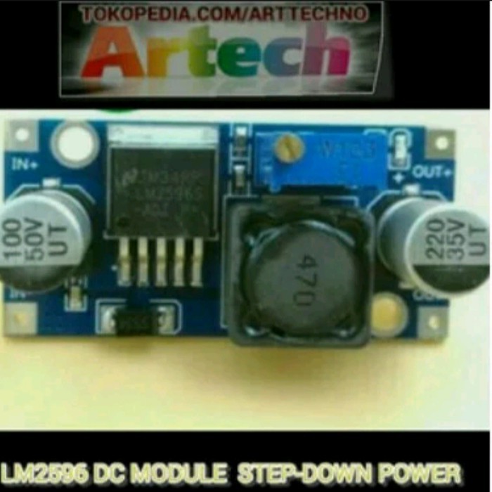 Jual lm2596 DC-DC compact lm2596s stepdown adjustable module step down by Inspire Id | Shopee ...