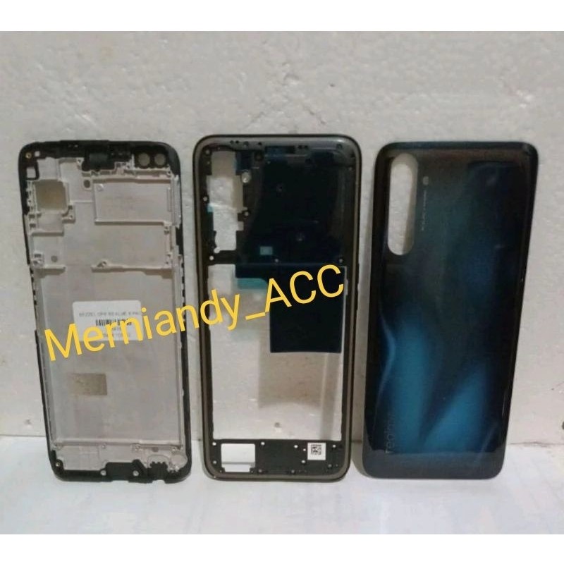 Jual Cessing kesing hausing fullset frame lcd Realme 6 Pro Backdor ...