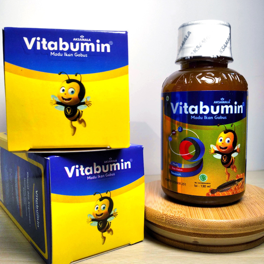 Jual vitabumin madu anak multivitamin menambah kekebalan tubuh dan kecerdasan 130ml | Shopee ...