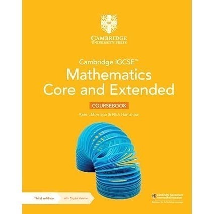 Jual Cambridge IGCSE™ Mathematics Core and Extended Coursebook w eBook | Shopee Indonesia