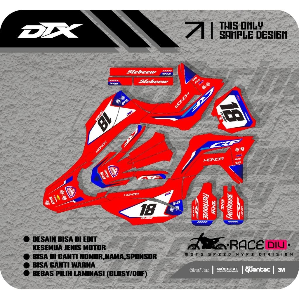 Jual decal crf full body custom desain BY SEMPRONG STIKER Kendaraan ...