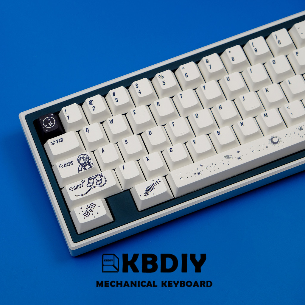 Jual KBDiy Outer Space Theme Keycaps Japanese Korean ISO erry KOA ...