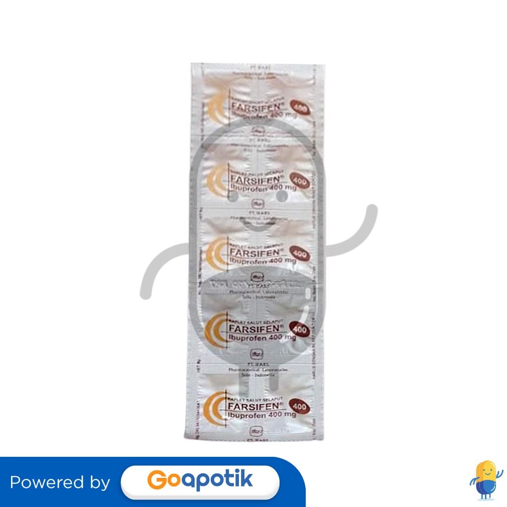 Jual Farsifen 400 Mg Strip 10 Kaplet | Shopee Indonesia
