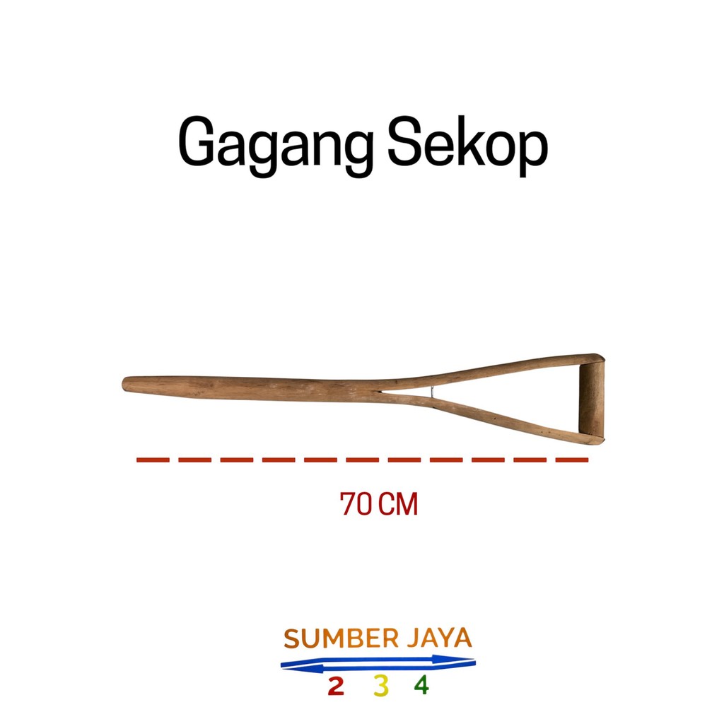 Jual Gagang Sekop Kayu Pegangan Kayu Untuk Sekop 70 cm | Shopee Indonesia