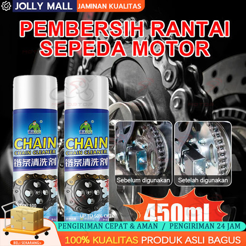 Jual Pilihan Pembalap Profesional Chain Lube Pelumas Rantai Contact ...
