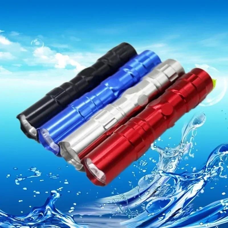 Jual Mini LED Flashlight Waterproof Bright Handheld Flashlights ...