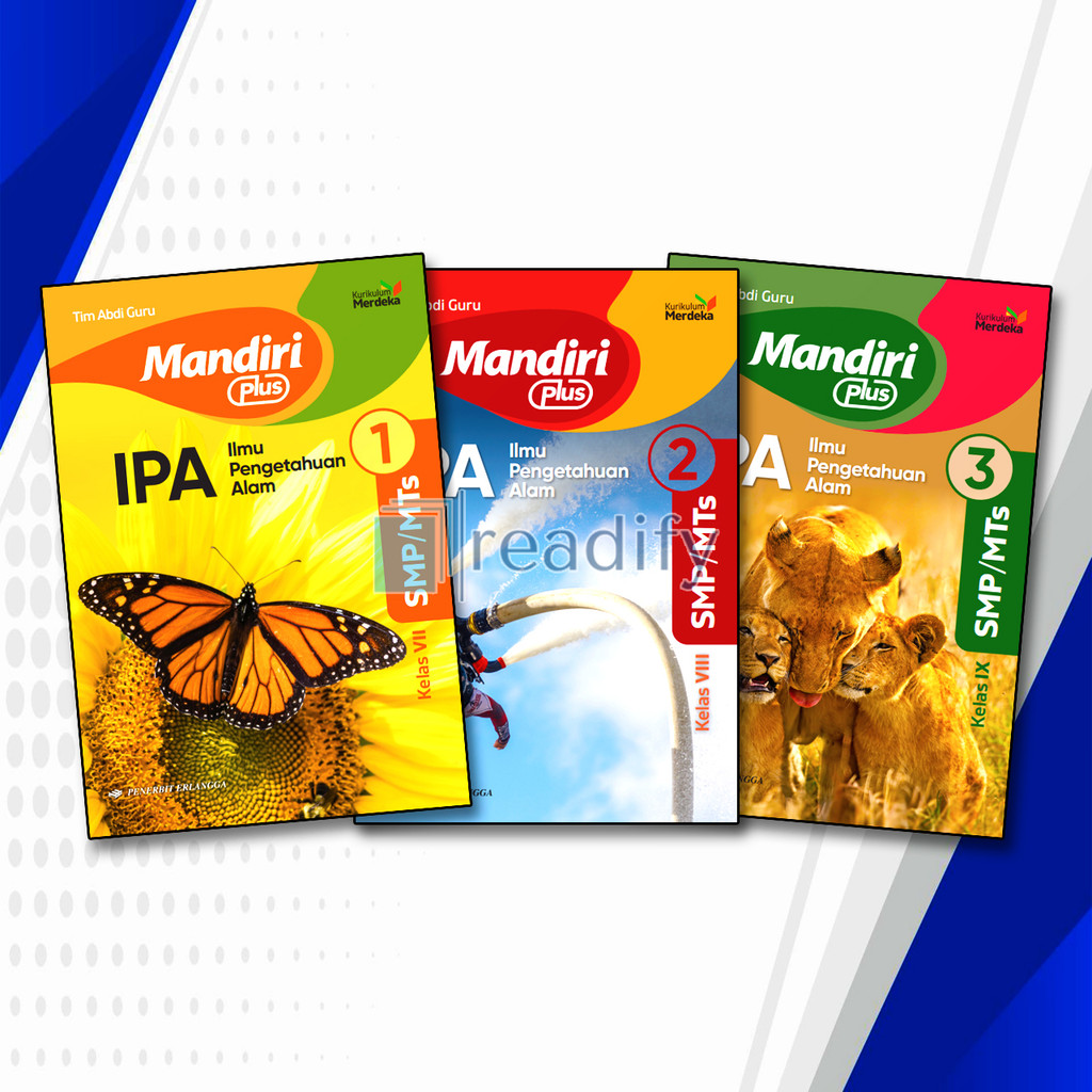 Jual Mandiri Plus IPA Kelas 7 8 9 SMP/MTs Erlangga Kurikulum Merdeka Revisi Terbaru | Shopee ...