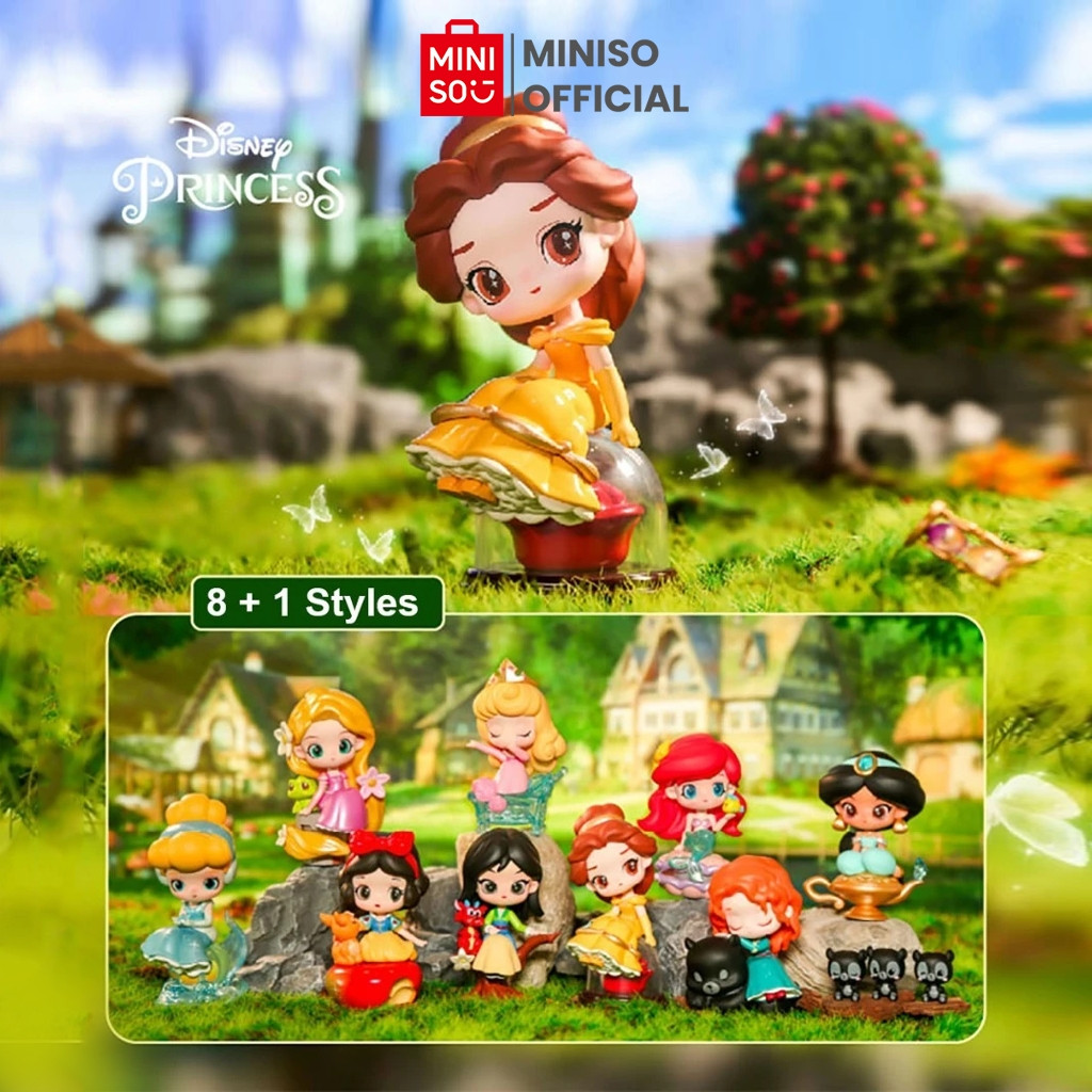 Jual MINISO TOY - Miniso x Blind Box Disney Princess Fairy Tale Town Blind Box Mainan Koleksi ...