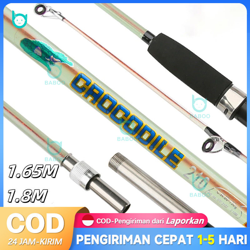 Jual Joran Fiber Solid Drat Action 8-17 Lbs Medium 165 180 270 ...