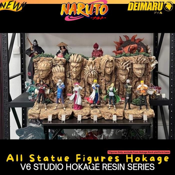 Jual V6 x STONE CUSTOM STUDIO – NARUTO : HOKAGE SERIES 7 RESIN STATUE ...