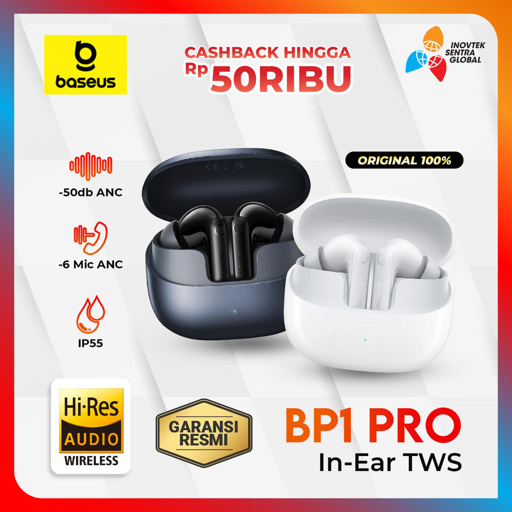 Jual Baseus BP1 Pro TWS True Wireless Bluetooth Earbuds Earphone ...