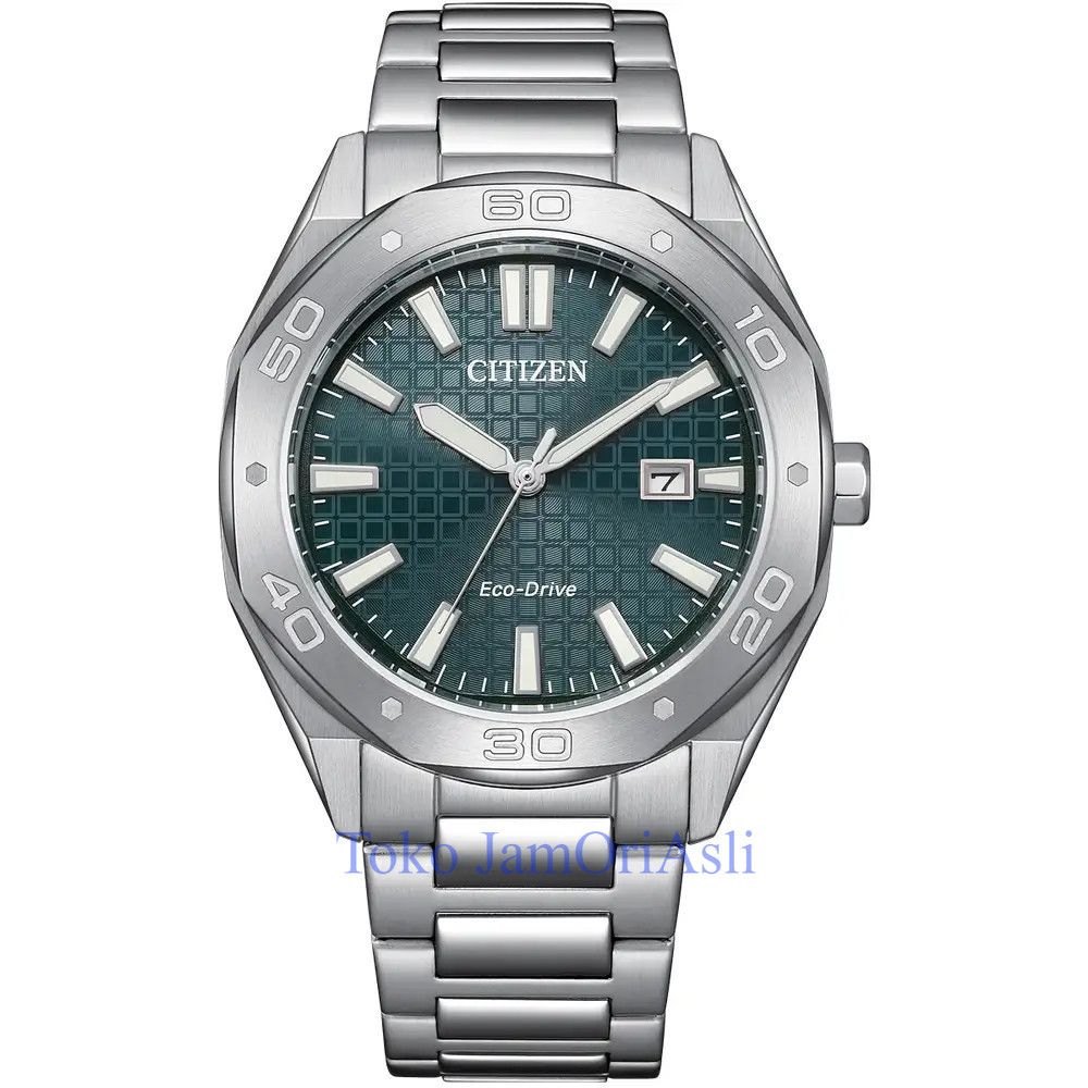 Jual Promo Original Jam Tangan Pria Citizen BM7630-80X Eco-Drive Green ...