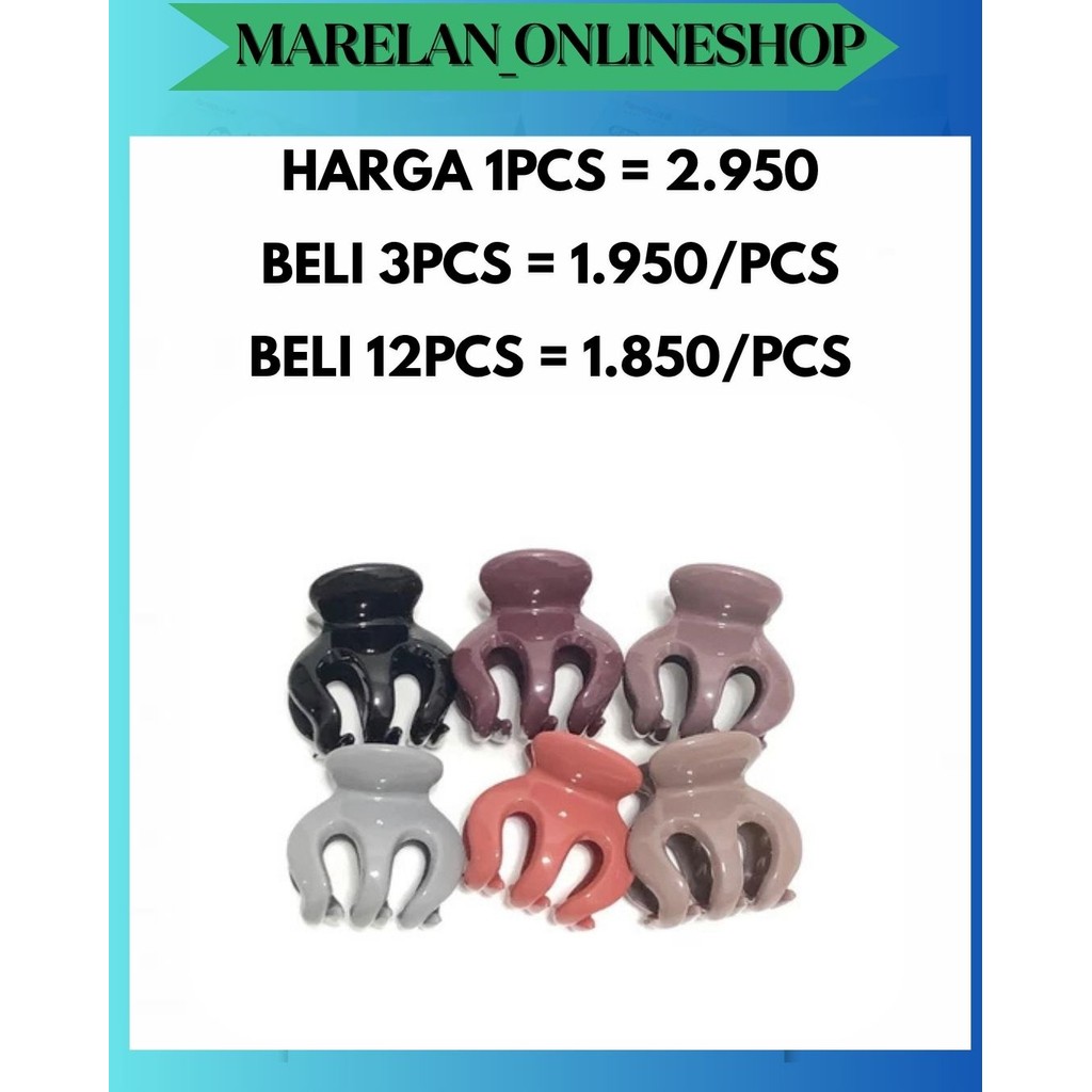 Jual MOS JEDAI JEPITAN BADAI JEPIT RAMBUT KOREA ORIGINAL 5CM WARNA ...