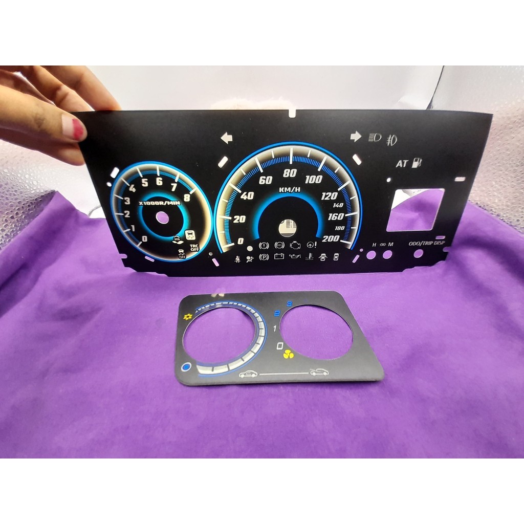 Jual Papan speedometer calya sigra 2023-2024 + AC panel variasi costum ...