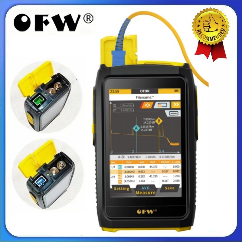 Jual Mini OTDR Active Fiber Live Test, 1550nm, 20dB, Optical Fiber ...