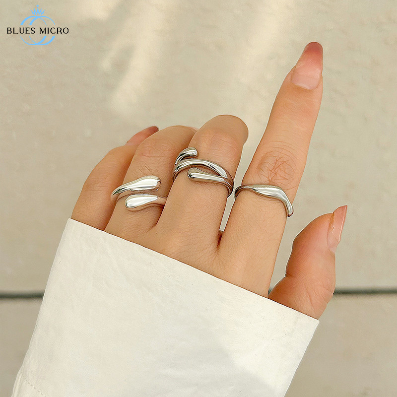 Jual COD Murah Ceruk Tekstur Logam Cincin Permukaan Halus Berlebihan ...