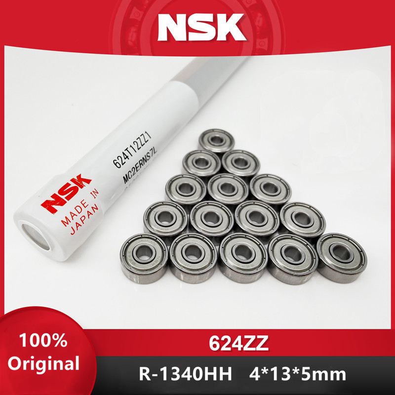 Jual Original NSK bearing 624ZZ 4*13*5mm R-1340HH Miniature ball ...