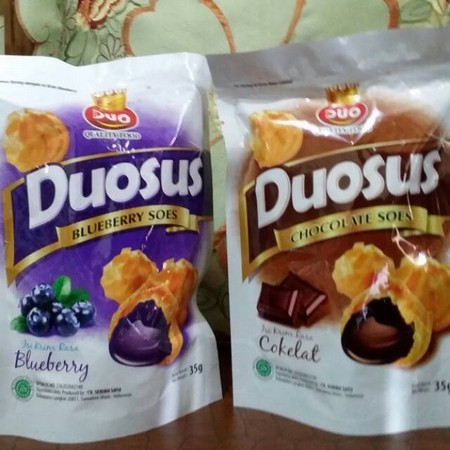 Jual DUOSUS blueberry / chocolate sus kering ISI 5 BKS | Shopee Indonesia