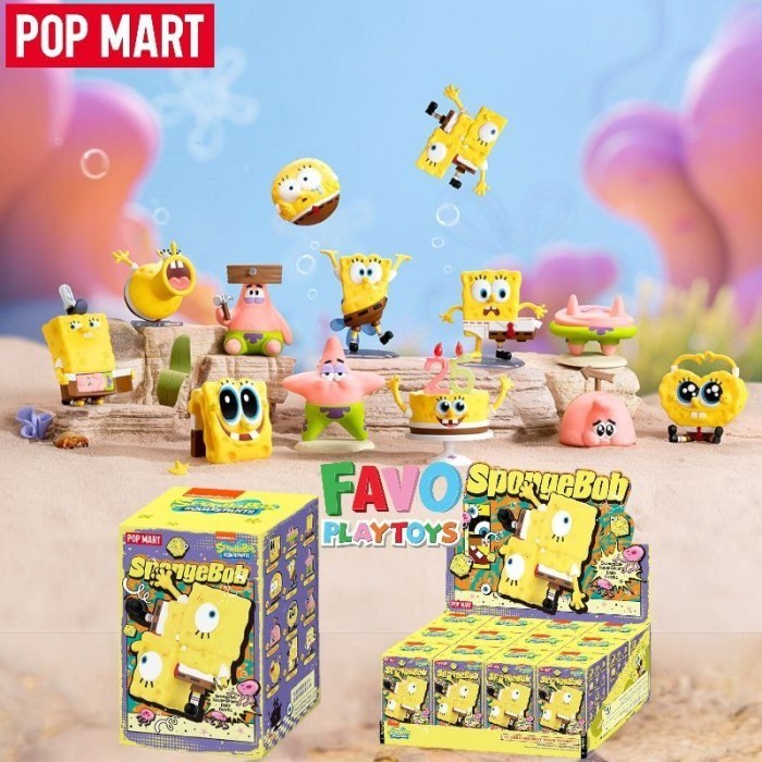 Jual POP MART SpongeBob SquarePants & Patrick Star Daily Quirks Series ...
