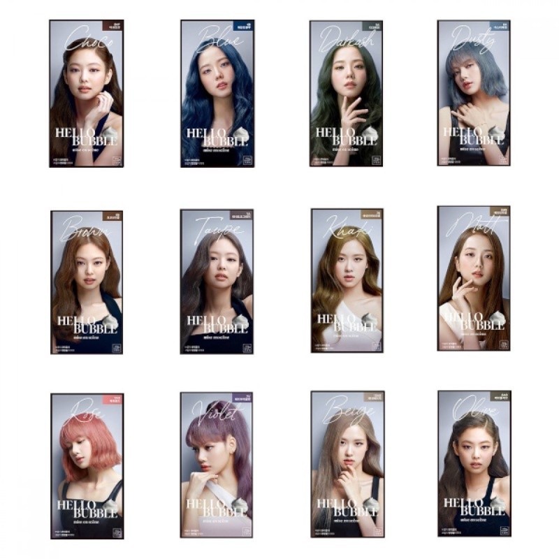 Jual Mise en scene hello bubble hair color dye foam ( cat rambut korea ...