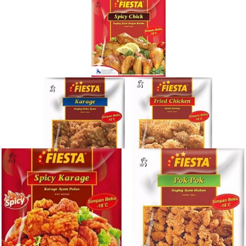Jual Fiesta Spicy Chicken/Fiesta Spicy Chick 500gr/Fiesta Karage/Fried ...