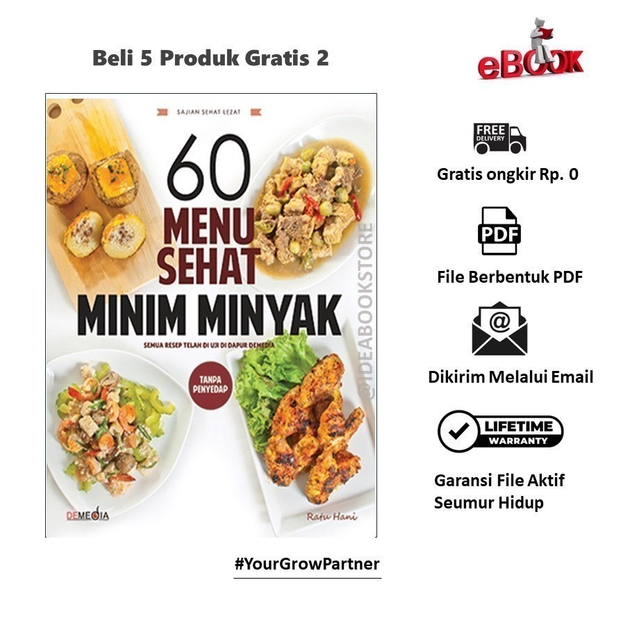 Jual 60 MENU SEHAT MlNlM MlNYAK : Semua Resep TeIah Diuji Di Dapur ...