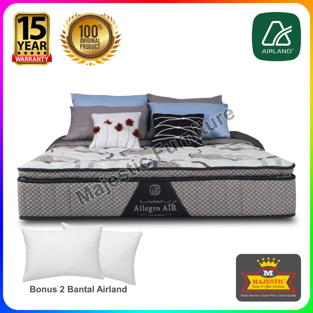 Jual Kasur Springbed Airland Allegro Air - 90/100/120/160/180/200 ...