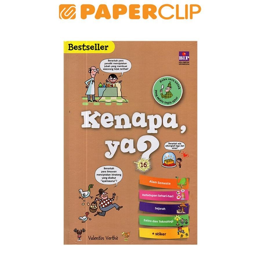 Jual BUKU SERI KENAPA YA? VOL.16 | Shopee Indonesia