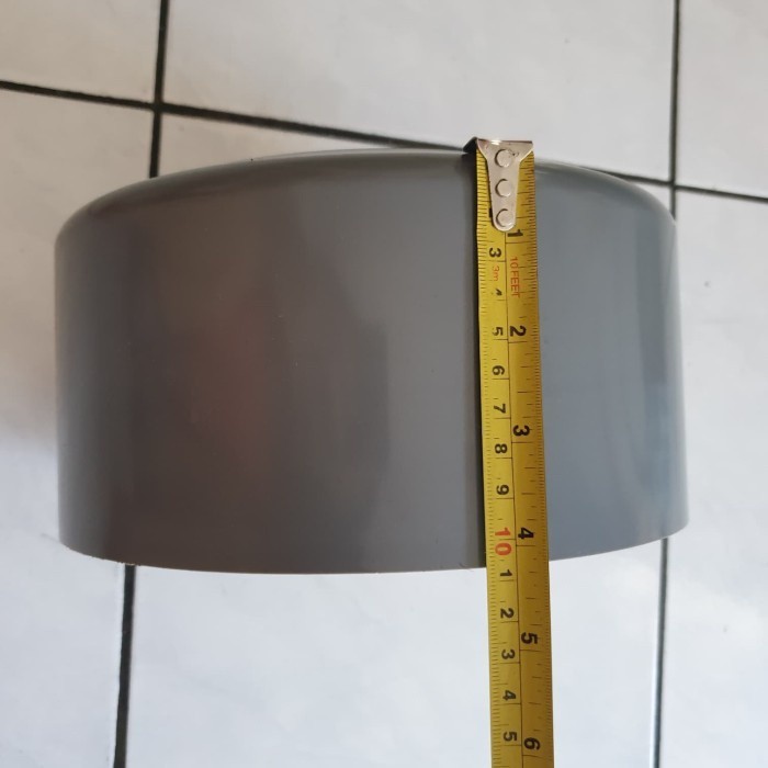Jual Dop pvc 8 inch / Cap / tutup pipa polos tanpa drat pvc ukuran 8 ...