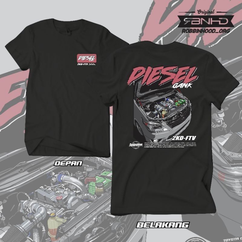 Jual KAOS DIESEL GANK VOL 2 | 2KD FTV KAOS 2KD INNOVA 2KD INNOVA BARONG ...