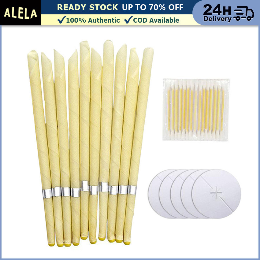 Jual Lilin Aromaterapi Pembersih Telinga Beeswax Ear Candle isi 20 Pcs ...