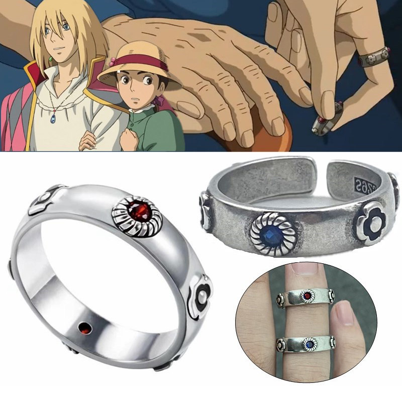 Jual Cincin Anime Howl's Moving Castle Howl Jenkins Pendragon Sophie ...