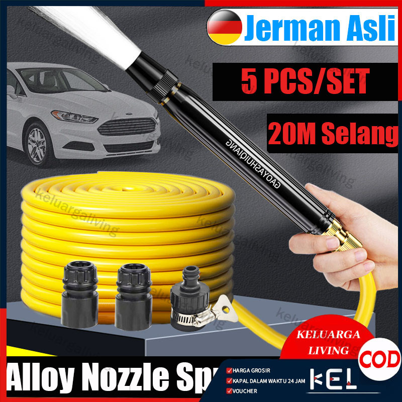 Jual Tekanan Tinggi Nozel Cuci Mobil Tekanan Portabel Nozzle/20M Alat ...