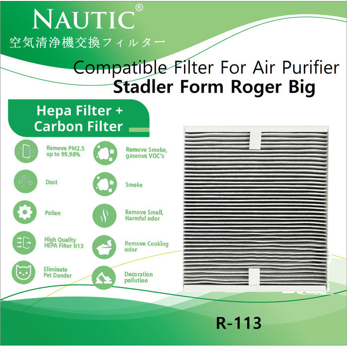 Jual HEPA Filter Air Purifier Stadler Form Roger Big | Shopee Indonesia