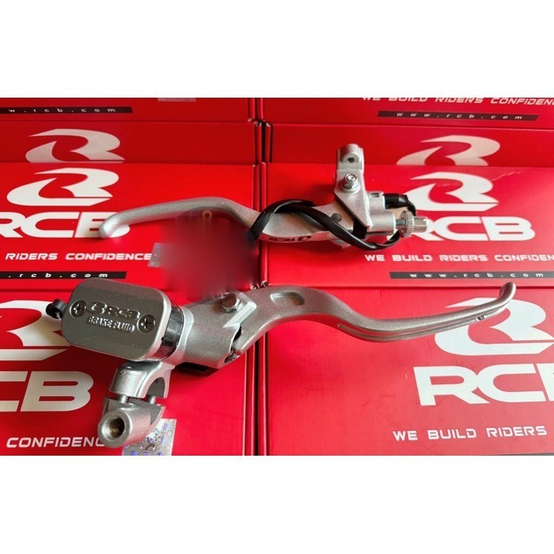 Jual Master Rem RCB SILVER Kotak 14 MM E3 + Kiri Kopling Rem R15 Ninja ...