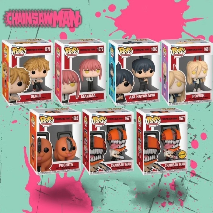 Jual Funko Pop Chainsaw Man Denji Pochita Makima Power Aki Hayakawa ...