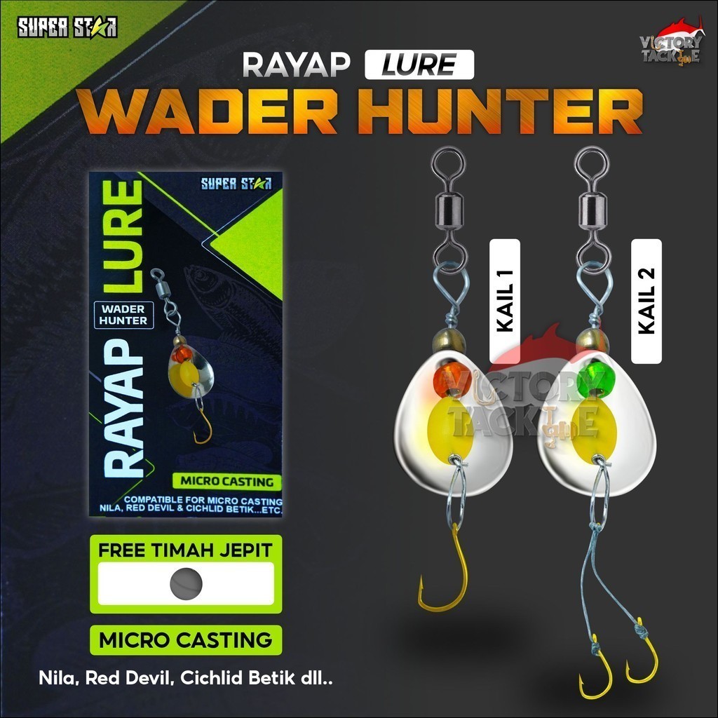 Jual EXTRA BONUS | Umpan Pancing Superstar Rayap Lure Wader Hunter ...