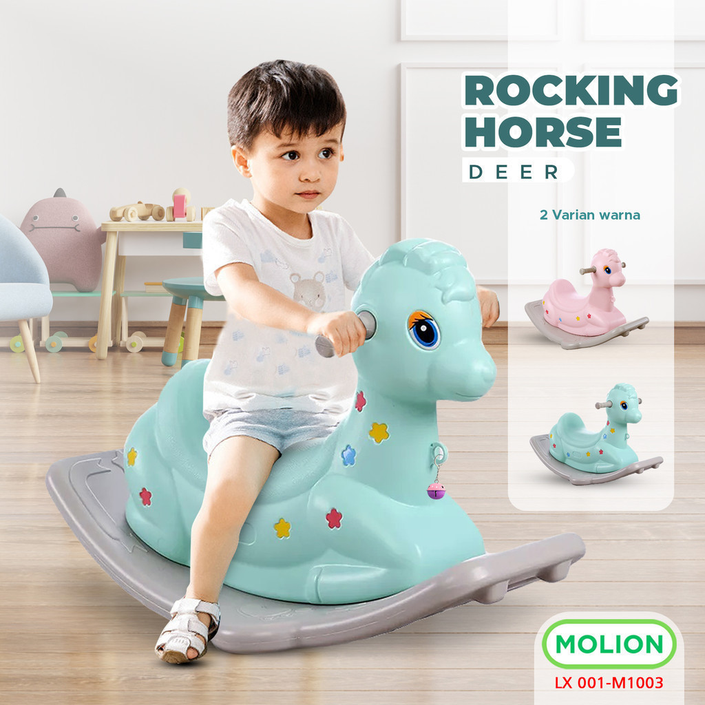 Jual MOLION Mainan Anak Kuda Kudaan Rocking Deer Kuda 001-M1003 ...