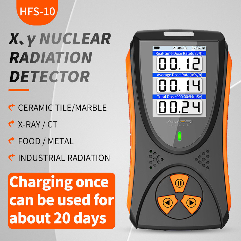 Jual HFS-10 Geiger counter Nuclear Radiation Detector X-ray Beta Gamma ...