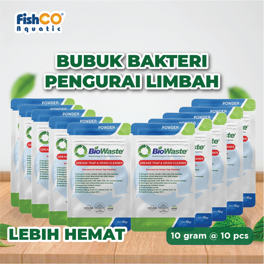 Jual Bakteri Pengurai Lemak dan Bau BioWaste Grease Trap & Drain ...