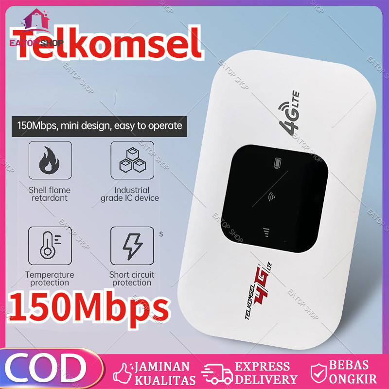Jual Modem Wifi Mifi 4G LTE k300 Unlock Operator Telkomsel 150Mbps-MJD | Shopee Indonesia