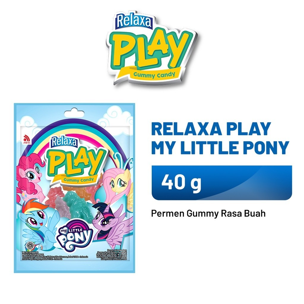 Jual RELAXA Play My Little Pony Sachet 40 gr | Shopee Indonesia