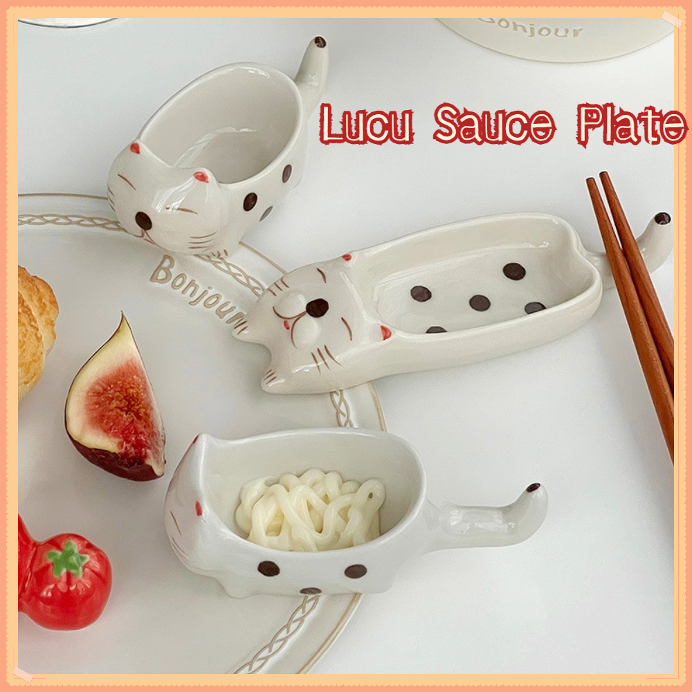 Jual Sauce Plate Ceramic Keramik Piring Mangkok Cute Ceramic Piring ...