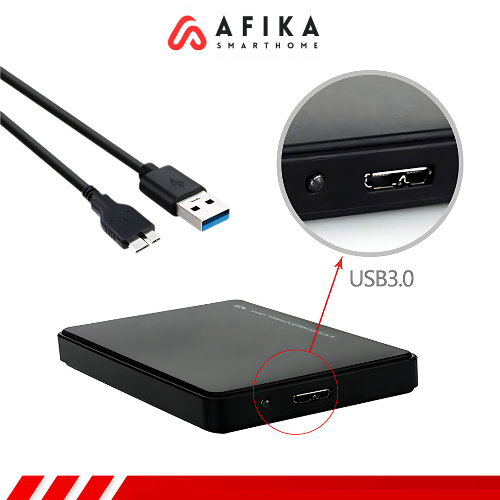 Jual External HDD Enclosure USB Type A to USB Micro B Superspeed ...