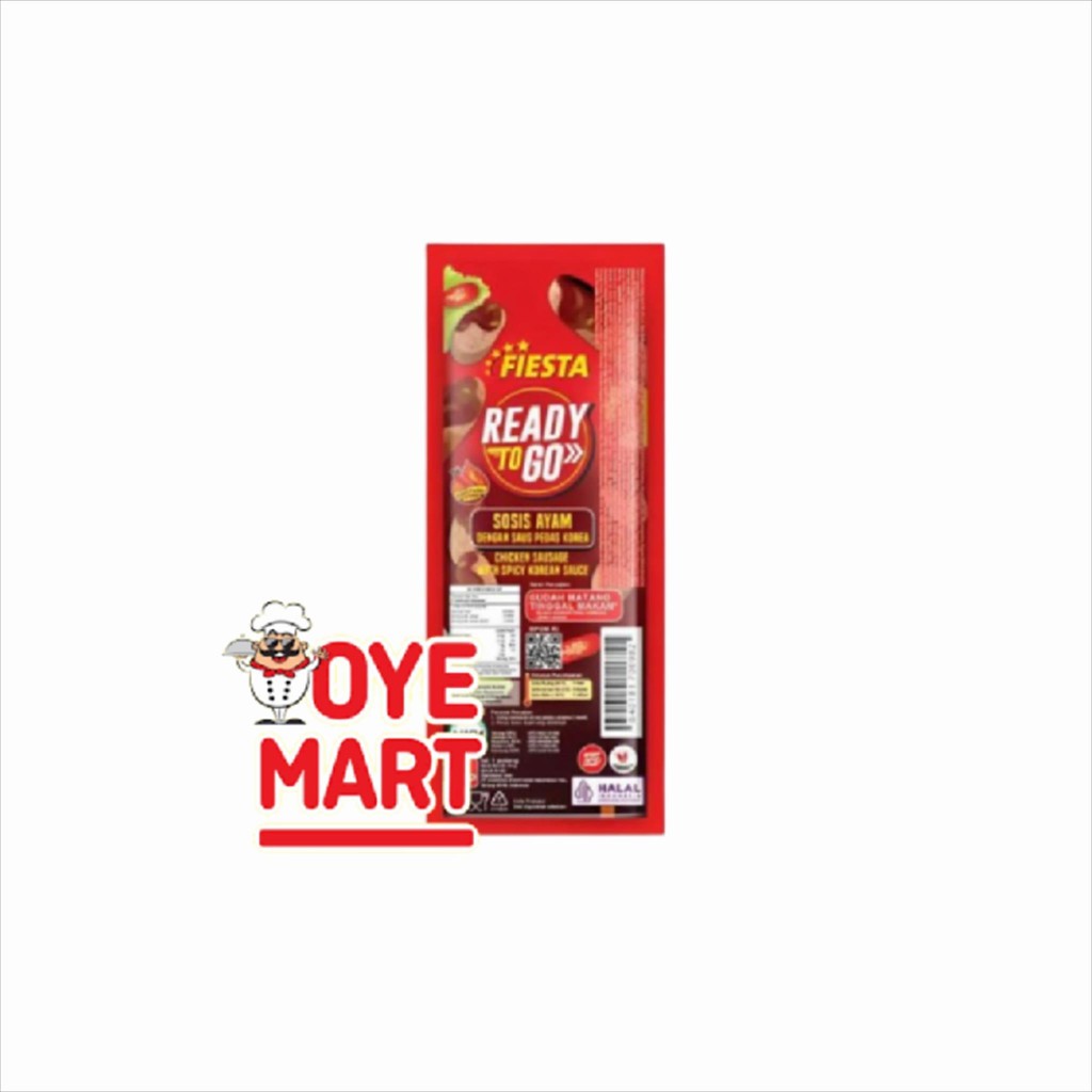 Jual FIESTA READY TO GO SPICY KOREAN CHICKEN SAUSAGE 60GR / SOSIS SIAP ...