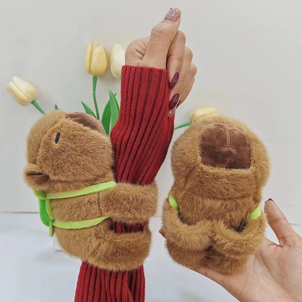 Jual Mainan Asli Boneka Capybara Mainan Mewah Marmut Air Simulasi ...