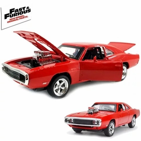 Jual DIECAST mobil Fast Furious Dodge Charger 1970 Skala 1:32Miniatur ...