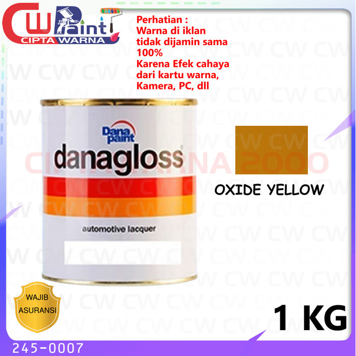 Jual Danagloss Nc Oxide Yellow Cat Mobil Kayu Besi Duco 1 Kg | Shopee ...